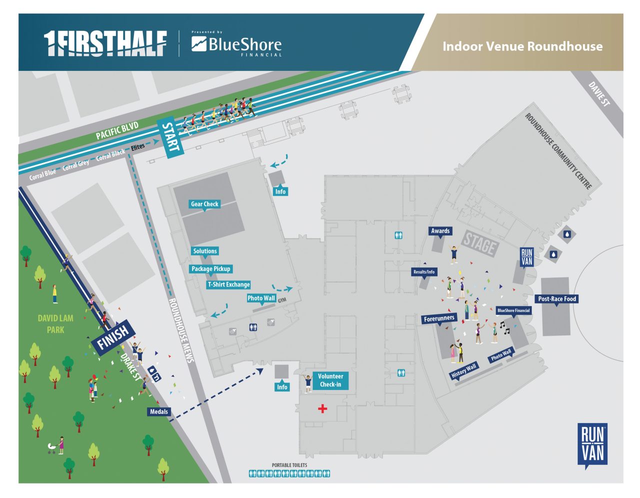 Course Maps | First Half // RUNVAN®