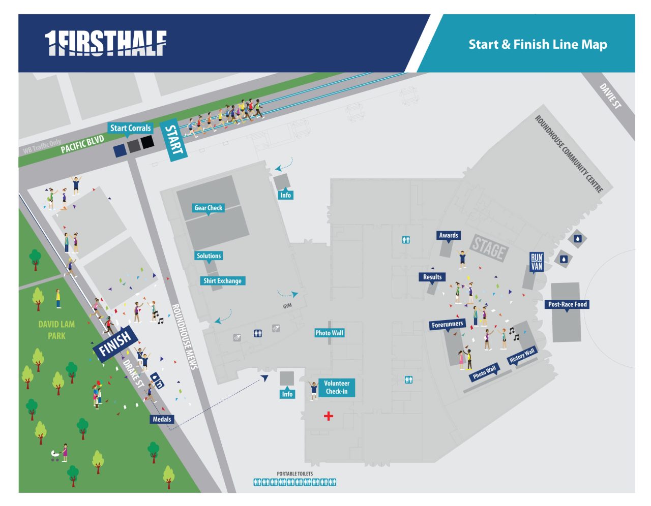 Course Maps | First Half // RUNVAN®